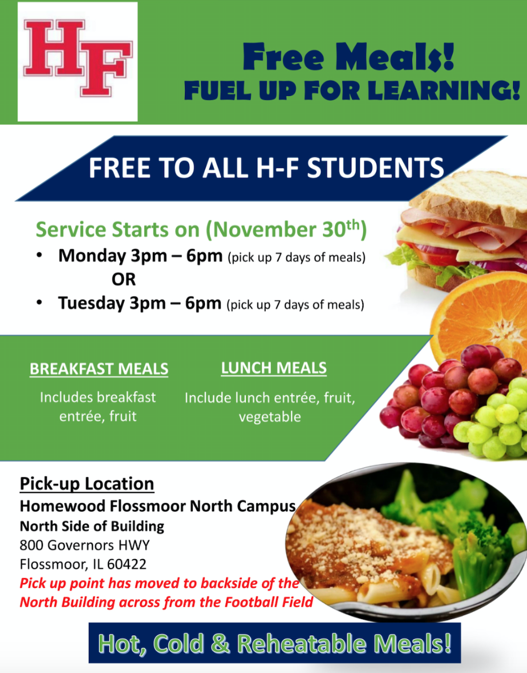 H-F Free Lunch Program Continues Amid Pandemic – The Voyager